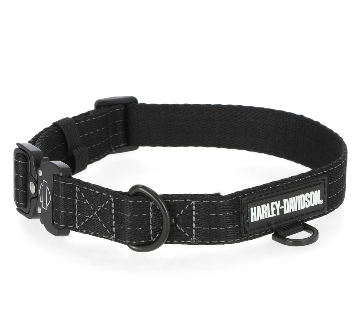 NYLON H-D LOGO DOG COLLAR BLACK – Clare's Harley-Davidson