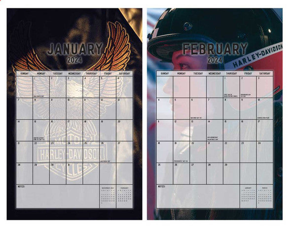 HD 2024 RIDE CALENDAR – Clare's Harley-Davidson