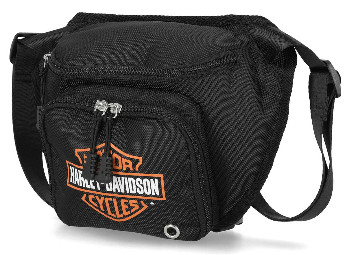 Bar & Shield Nylon Fanny Pack – Clare's Harley-Davidson